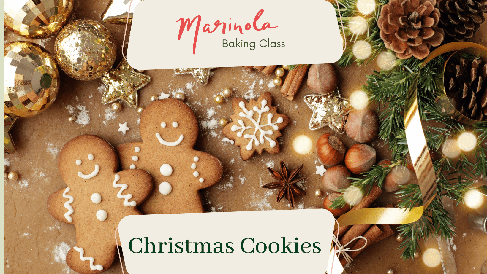 Christmas Cookies Class - Marinola