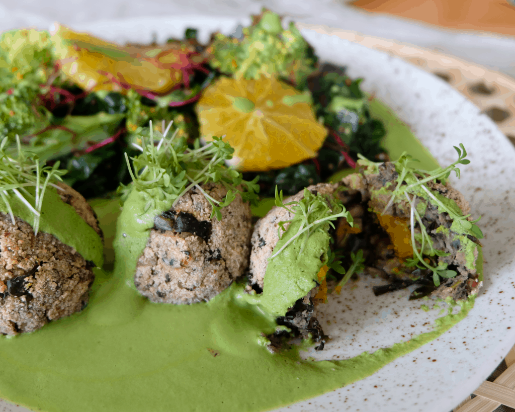 Rice and Beans Baked “falafel” Balls - Marinola